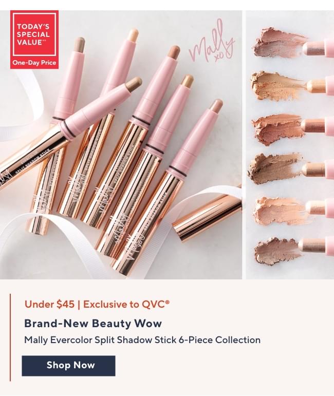New! Mally Split Shadow Sticks - QVC